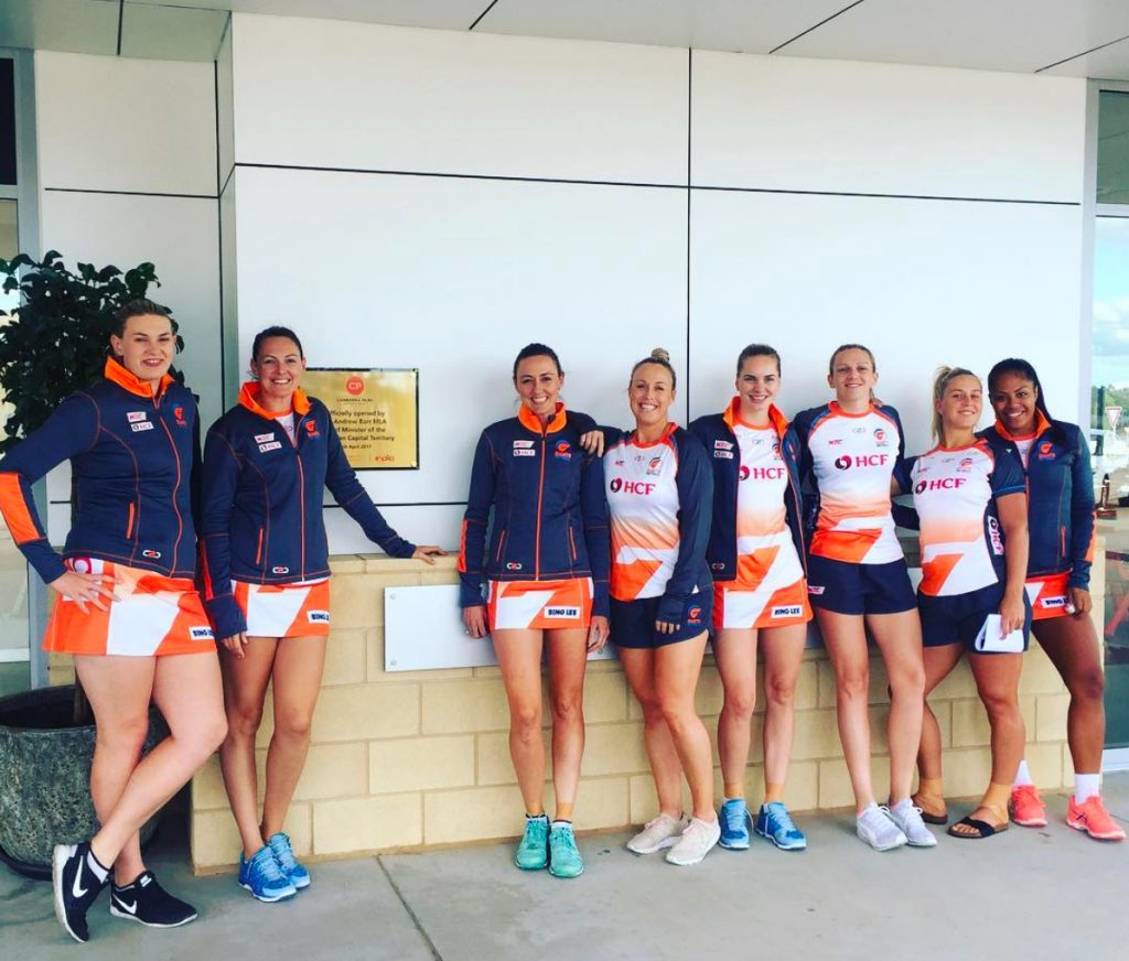 A snapshot of GIANTS Netball at FDC’s Canberra Park - FDC